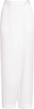 Gloria Coelho x Isabella Fiorentino Hose mit Ges&auml;&szlig;tasche - Wei&szlig;