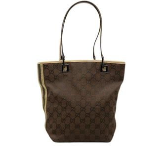 Gucci Sac bandouli&egrave;re en toile Pre-owned - Femme - Pre-owned - Brun - Taille: ONE Size