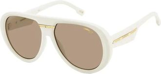 Carrera Femme, Accessoires, Blanc, Taille: 59 MM Victory C 22 Pilot Lunettes de soleil