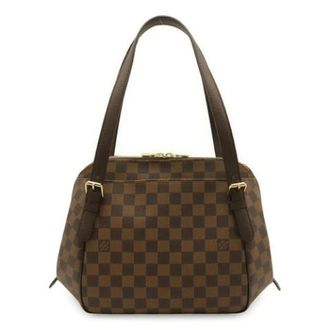 Louis Vuitton Pre-owned Damier Canvas Schultertasche - - Pre-owned - Damen - Braun - ONE SIZE