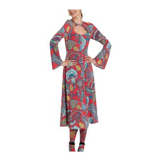 La DoubleJ Farfalla Kleid - - Dresses - Damen - Rot - L