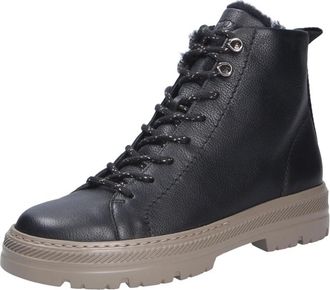 Paul Green Stilvolle Schn&uuml;rstiefel aus Leder - - Shoes - Damen - Schwarzk - 42 1/2 EU