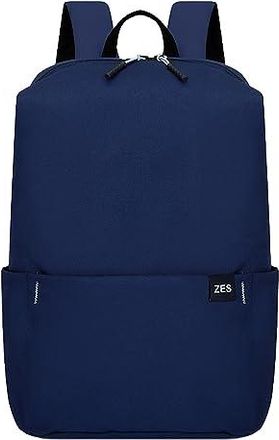 Generic Sac à dos isotherme - Cadeau coloré - Petit sac à dos pour homme et femme - Sac léger pour étudiant - Petit sac à dos à roulettes pour femme, noir fon