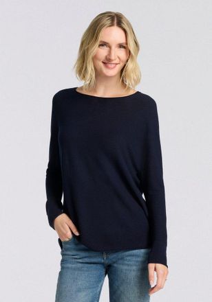 HUGO BOSS Strickpullover Falandrana Premium Damenmode im Materialmix mit Kaschmir-Anteil