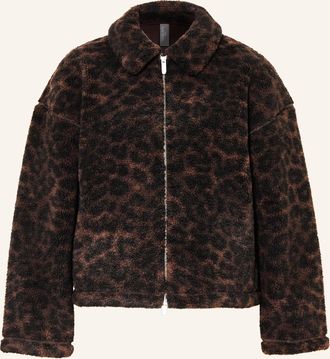 Sweaty Betty Fleecejacke braun