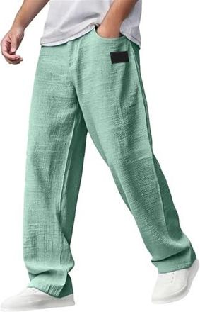 Generic Jogging Homme Pantalon Jogging Homme Pantalon Survetement Homme Confortable Classique - Pantalon L&eacute;ger Homme avec Logo Brod&eacute; Et Cordon - Ample pour Ac