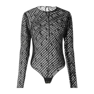 Elisabetta Franchi Langarm-Body - - Tops - Damen - Schwarzk - S