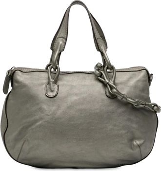 Loewe sac à bandoulière Fiesta en cuir (2008) - Vert