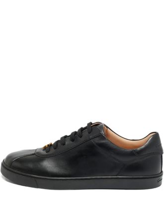 Gianvito Rossi Sneakers aus Leder - Schwarz
