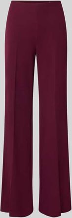 Rinascimento Flared Fit Stoffhose mit B&uuml;gelfalten