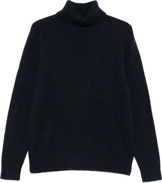 Superdry pull à col roulé - Bleu