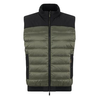 Moorer Modern Padded Gilet - - Jackets - Herren - Gr&uuml;n - M