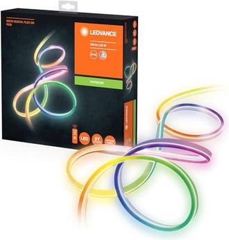 Ledvance Ledvance LED Lichtschlauch f&uuml;r Innen und Au&szlig;en, 5 Meter L&auml;nge, als Wohnraum- oder Gartenbeleuchtung, flexibel und biegsam, 23W, RGB-Farben per Fernbed