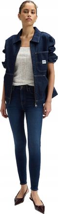 Lee Scarlett High Zip Skinny - Mid Clap