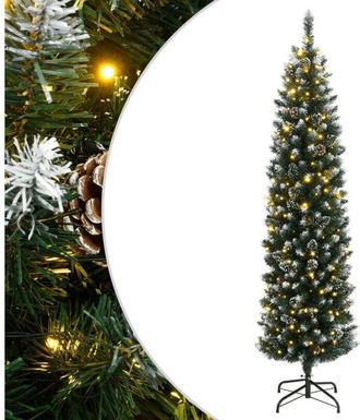 vidaXL vidaXL K&uuml;nstlicher Weihnachtsbaum Schlank 300 LEDs 240 cm