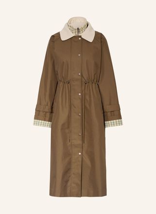 Y.A.S. Parka Mit Herausnehmbarer Blende braun