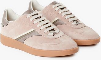 Geox Baskets Melada en cuir m&eacute;lang&eacute;