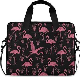 Alaza Sacoche pour ordinateur portable de 40,6 &agrave; 15,6 Motif chat galaxie Noir, Flamingo I27648, Taille unique