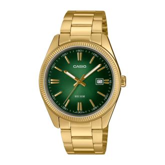 Casio Montre analogique Mtp-1302Pgc-3Avef - Homme - Accessoires - Jaune - Taille: ONE Size