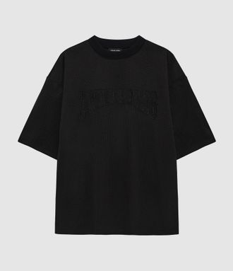 Anine Bing Tee Shirt Nell Tee Mesh Black