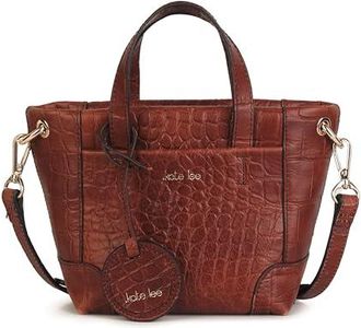 Kate Lee Sac en Cuir porté bandoulière Tane cro Cognac, Femme, Camel