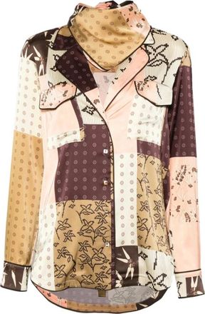 Siedres Siedr&eacute;s, Femme, Blouses et Chemises, Multicolore, Taille: 36 FR Chemise &agrave; manches longues boutonn&eacute;e Micla