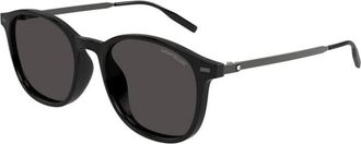 Montblanc Montblanc, Homme, Accessoires, Noir, Taille: 54 MM Mb0454Sa 001 Lunettes de soleil
