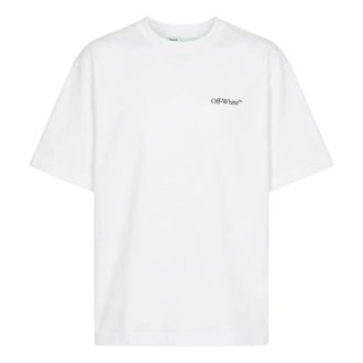 Off-white Homme, Tops, Blanc, Taille: XL T-shirt classique en coton