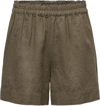 Only ONLTOKYO HW Linen Blend Shorts PNT NOOS