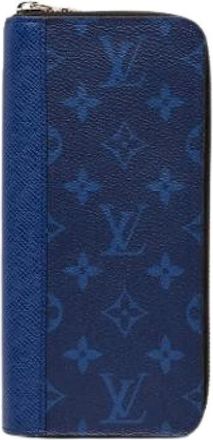 Louis Vuitton Portefeuille zipp&eacute; Pre-owned - Femme - Pre-owned - Bleu - Taille: ONE Size
