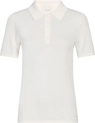 Calvin Klein Polo c&ocirc;tel&eacute; &agrave; manches courtes