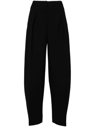 Jacquemus pantalon ample Le Pantalon Ovalo - Noir