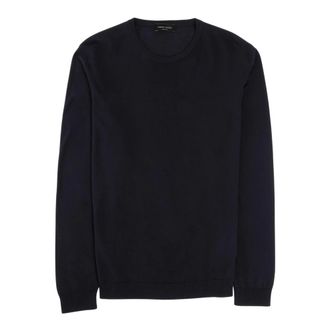 Roberto Collina Marineblauer Strickpullover - - Knitwear - Herren - Blau - 3XL