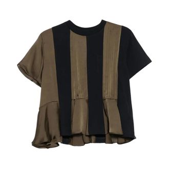 sacai Damen, Blusen & Hemden, Mehrfarbig, 3XSGr&ouml;&szlig;e