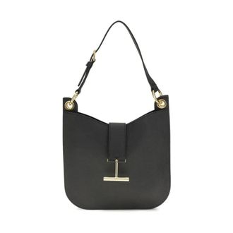 Tom Ford Femme, Sacs, Noir, Taille: ONE Size Bos Taurus Shoulder Bag