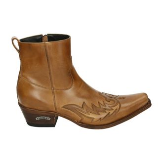 Sendra Herren Lederstiefel in Cognac - - Shoes - Herren - Braun - 47 EU