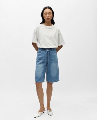 Object Short en jean - Bleu clair