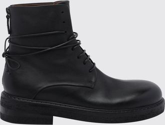 Mars&egrave;ll Parrucca Combat Boots aus Kalbsveloursleder mit Rei&szlig;verschluss hinten