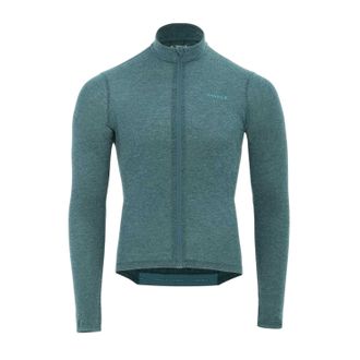 Pinnacle Frames & Accents Radfahr-Trikot f&uuml;r Herren, Durchgehender Rei&szlig;verschluss (Gr&uuml;n meliert)