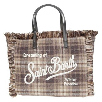 MC2 Saint Barth Cabas en laine Colette - Femme - Sacs - Brun - Taille: ONE Size