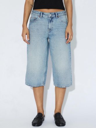 Dr. Denim Jeans Dace Mid Wide Capri