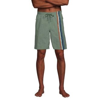 Lands End Badeshorts mit Hydroliner, 23 cm, Herren, Gr&ouml;&szlig;e:56-58 regular, Gr&uuml;n, by Lands End