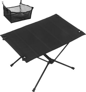 Yarnow Leichter Faltbarer Aluminium-campingtisch mit Netzfach Kompakter Tragbarer Outdoor-Tisch f&uuml;r Wandern Camping Picknick und BBQ Kleines Multifunktionale