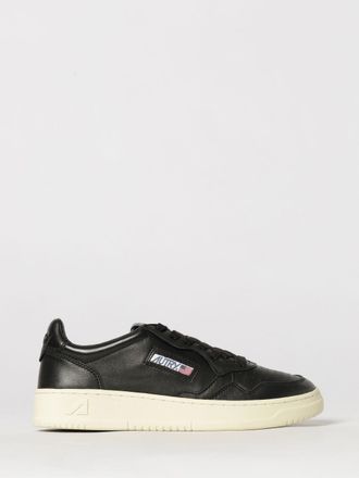 Autry Medalist Low zweifarbige Sneaker aus Kalbsleder und Wildleder