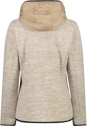 F.lli Campagnolo Fleecejacke CMP Damen Fleecejacke Woman Jacket Hybrid Fix Hood 33H1876