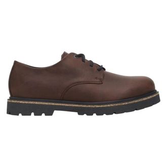 Birkenstock Highwood Lace Low Oiled Habana Schuhe - - Shoes - Herren - Braun - 45 EU