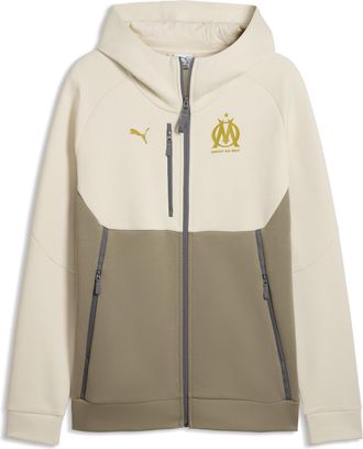 Puma Olympique de Marseille PUMATECH Kapuzenjacke Herren, Accessoires, Wei&Atilde;Y, XXL