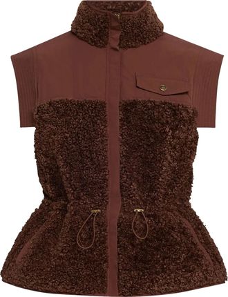 Ulla Johnson Veste Sans Manches Tariet Teddy Ulla Johnson