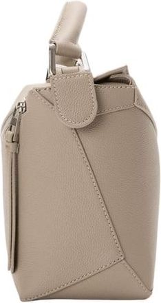 Loewe Petit sac Puzzle Edge en cuir de veau grain&eacute;
