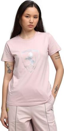 Puma Ferrari Sportswear WMN Tonal Shield Short Sleeve T-Shirt S
